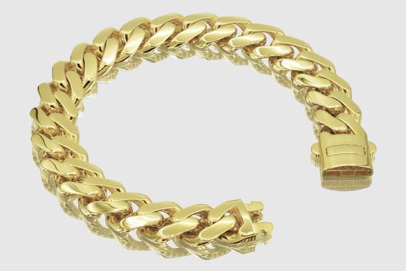 14k Gold Monaco Bracelets | Uverly